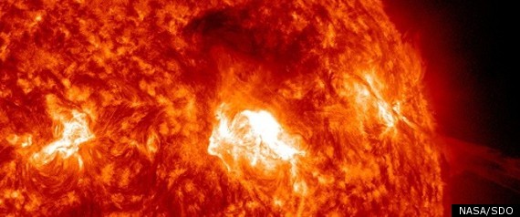 Ms. H2Os Science Class: Massive Solar Flares' Effects Arriving On Earth
