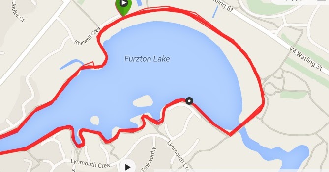 The Road to 100: Fuzton Lake 29th Oct 2014