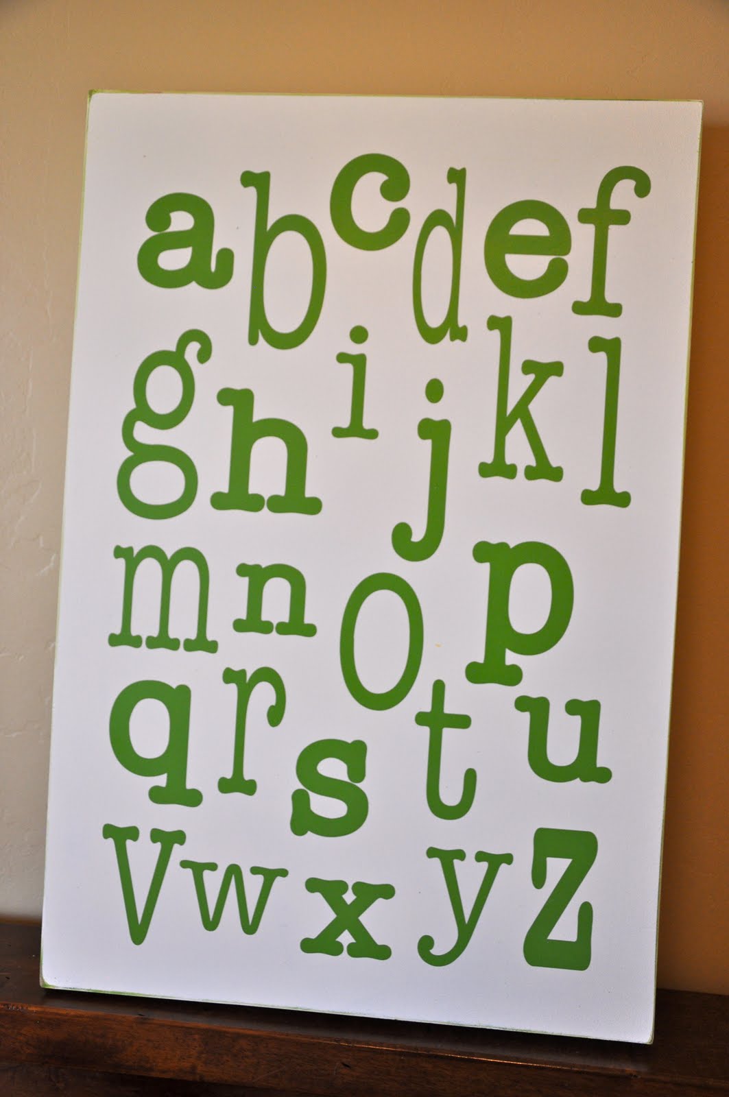 E & L designs: Alphabet ART