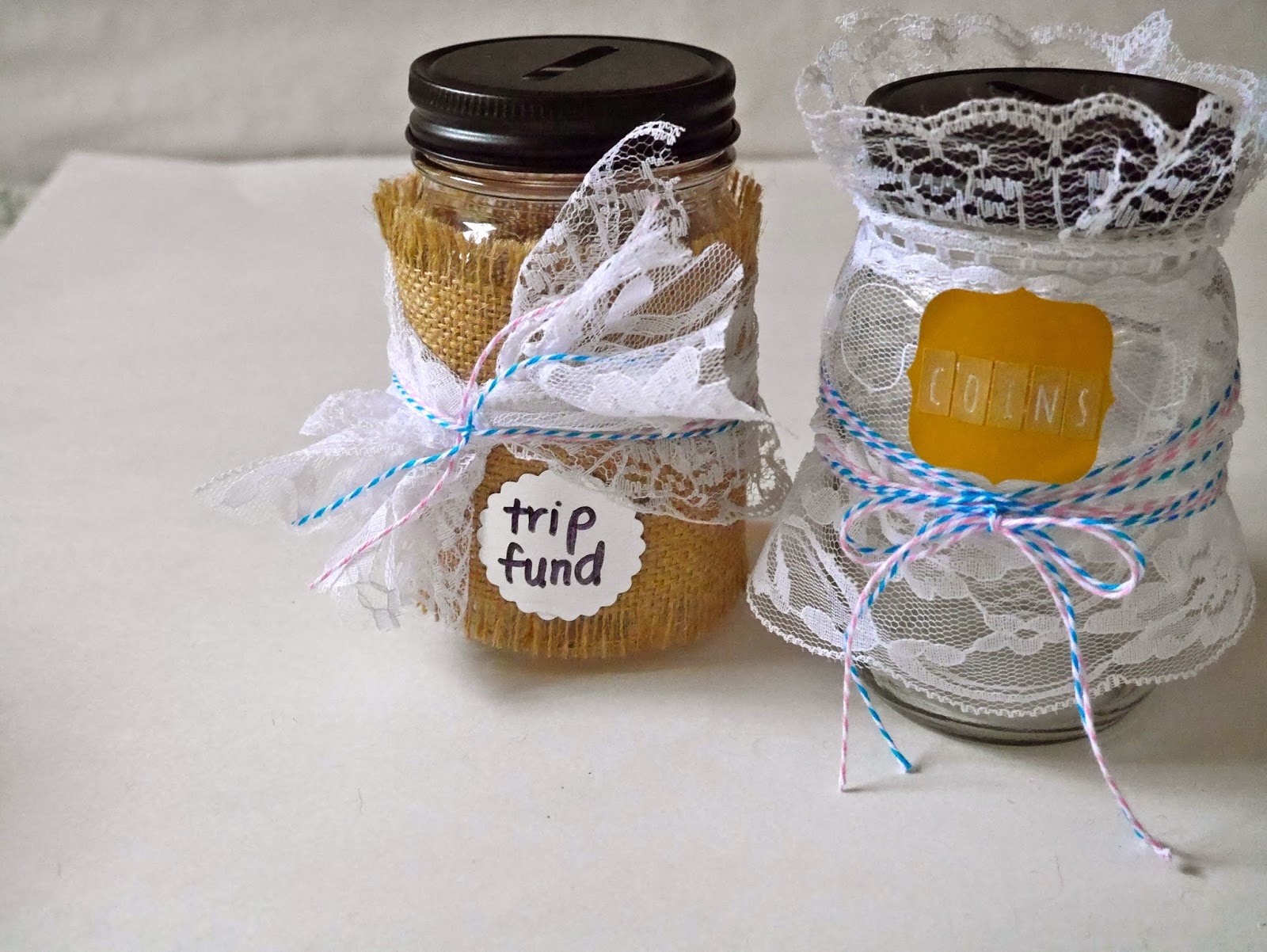 DIY Mason Jar Coin Cup Tutorial - Sugar Spice and Sparkle