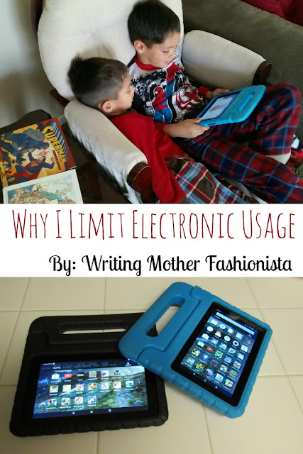 Why I limit Electronic Usage | Writing Mother Fashionista