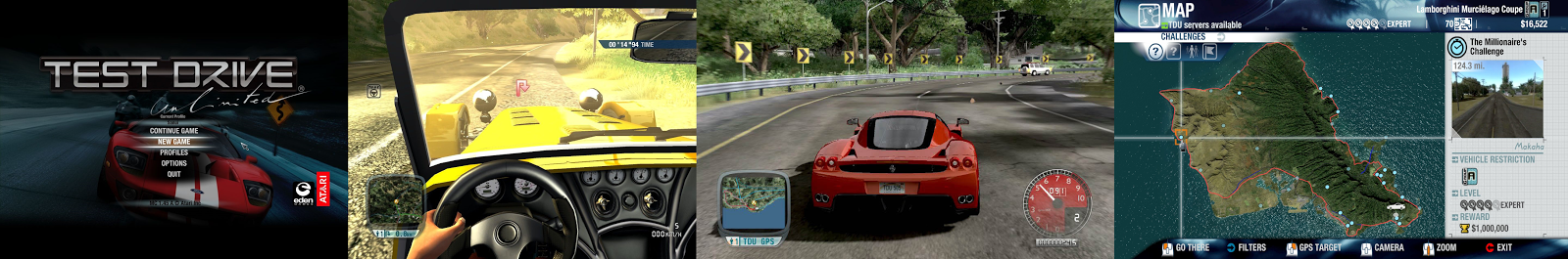 FRGCB - Finnish Retro Game Comparison Blog: Test Drive (Accolade, 1987)