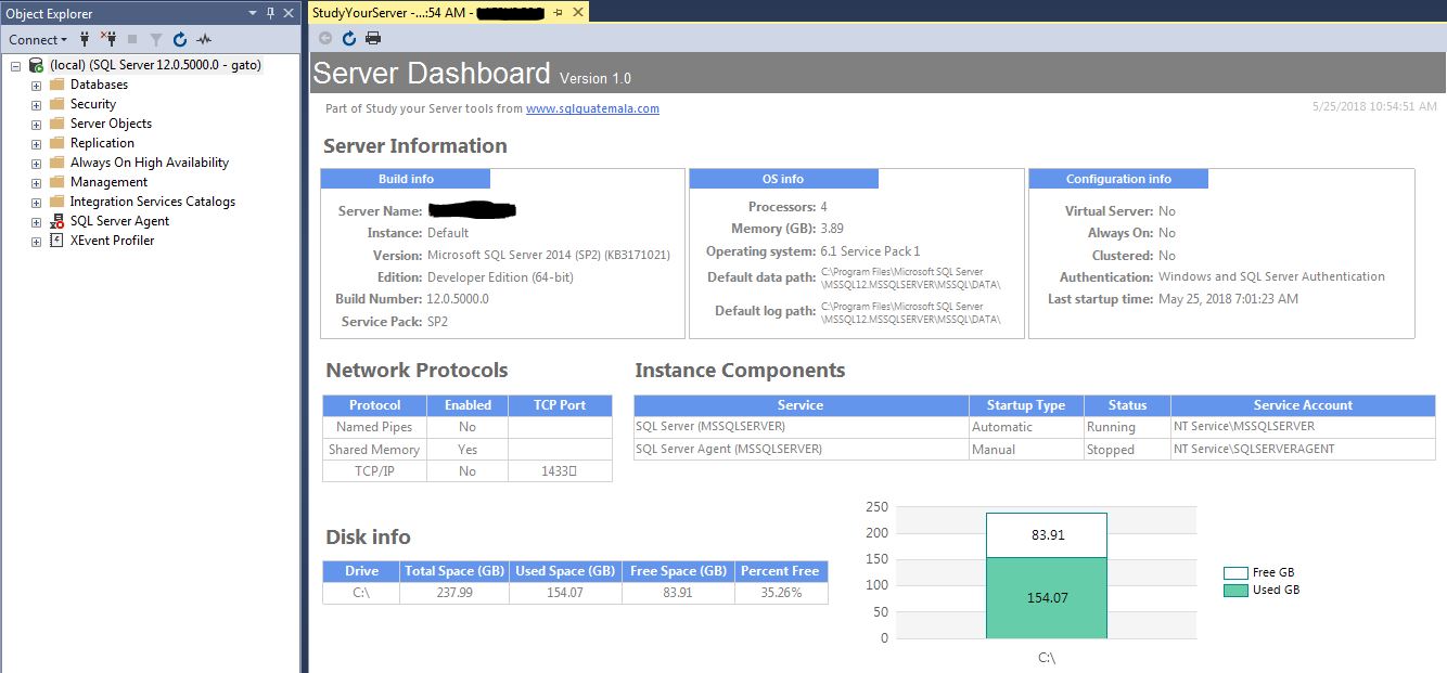 Add a custom report to SSMS – SQLServerCentral Add a custom report to SSMS – SQLServerCentral