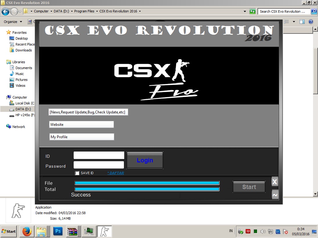 CSX Evo Revolution: CSX Evo Revolution