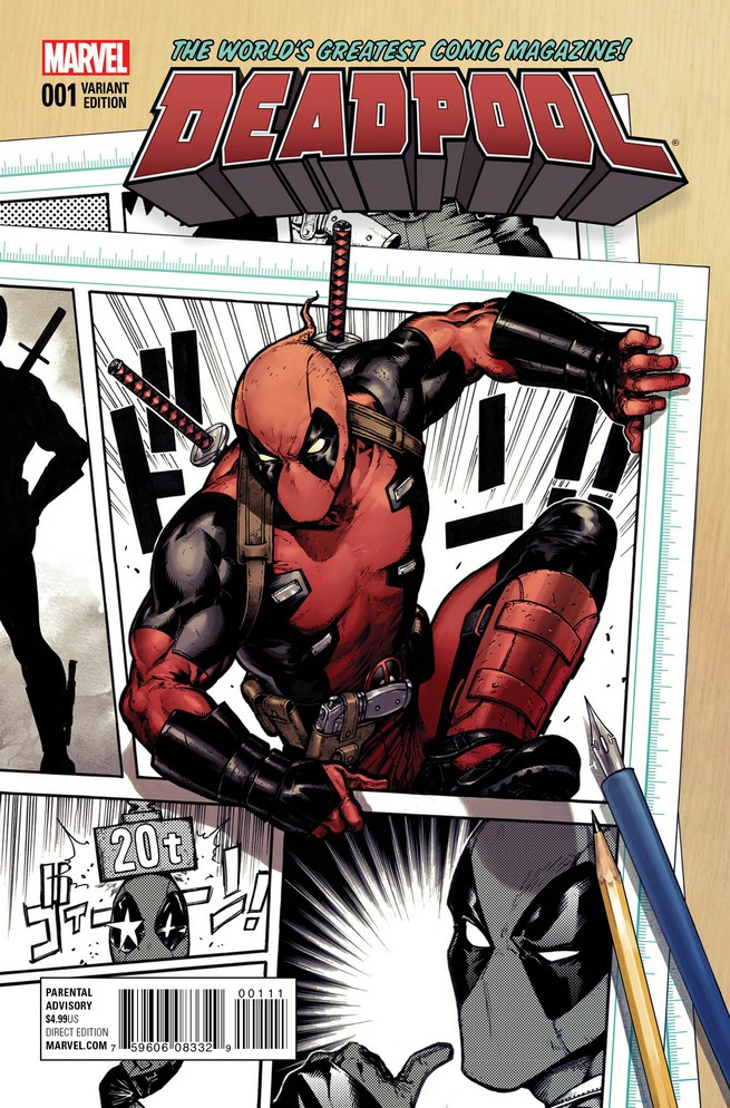 Previews das novas revistas do Deadpool, Visão, Hércules, Nova e Homem ...