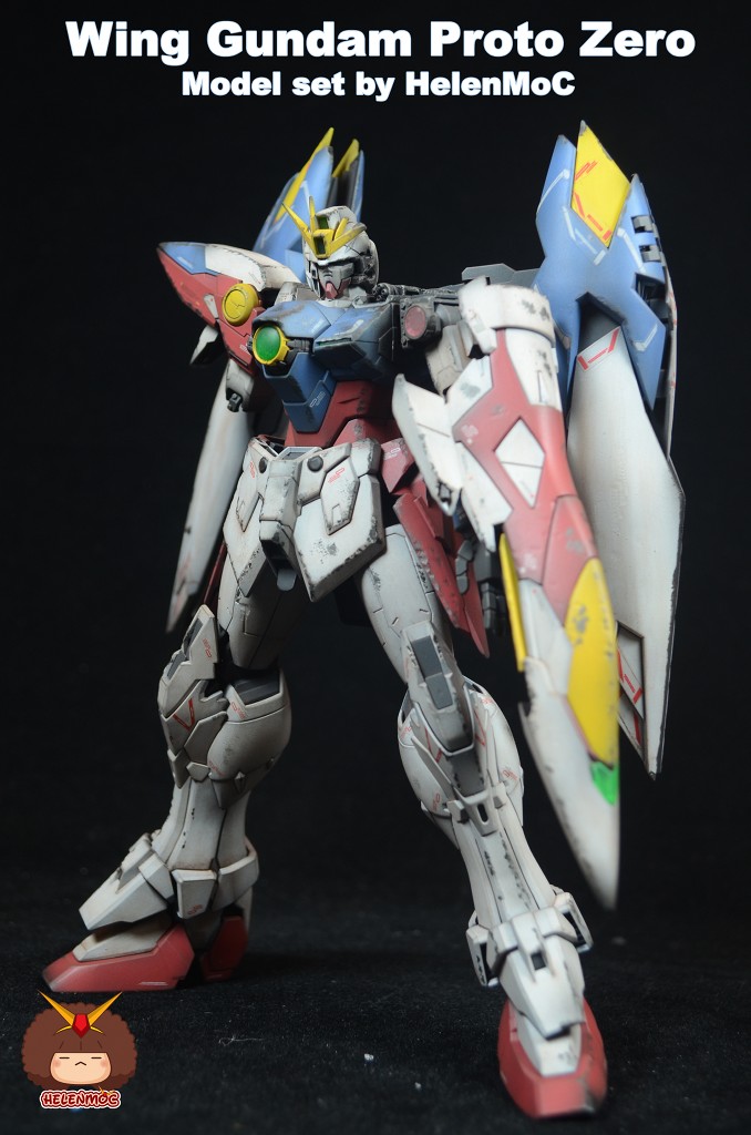 Custom Build: MG 1/100 Wing Gundam Proto Zero + Diorama