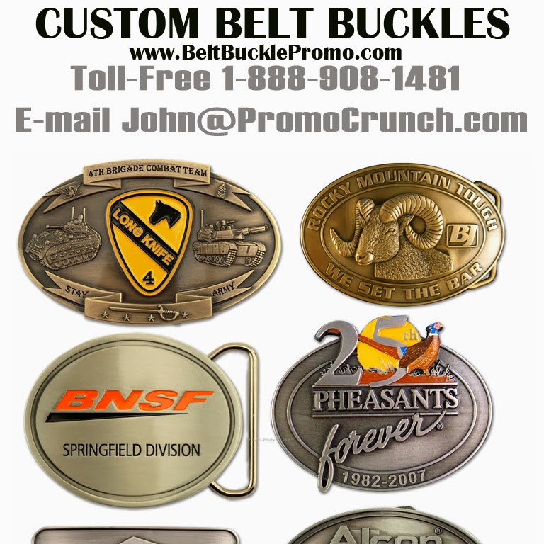 Custom Belt Buckle Promo: Custom Buckles