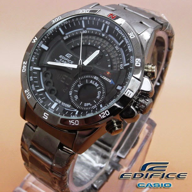 Casio Edifice EFA-300 (Full Black) - Dunia Jam Tangan murah