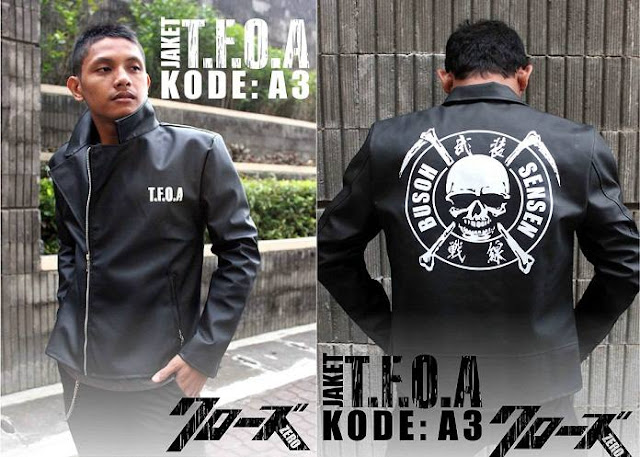 Crows Zero Online Shop: Jaket Crows Zero – TFOA / Busoh Sensen A3