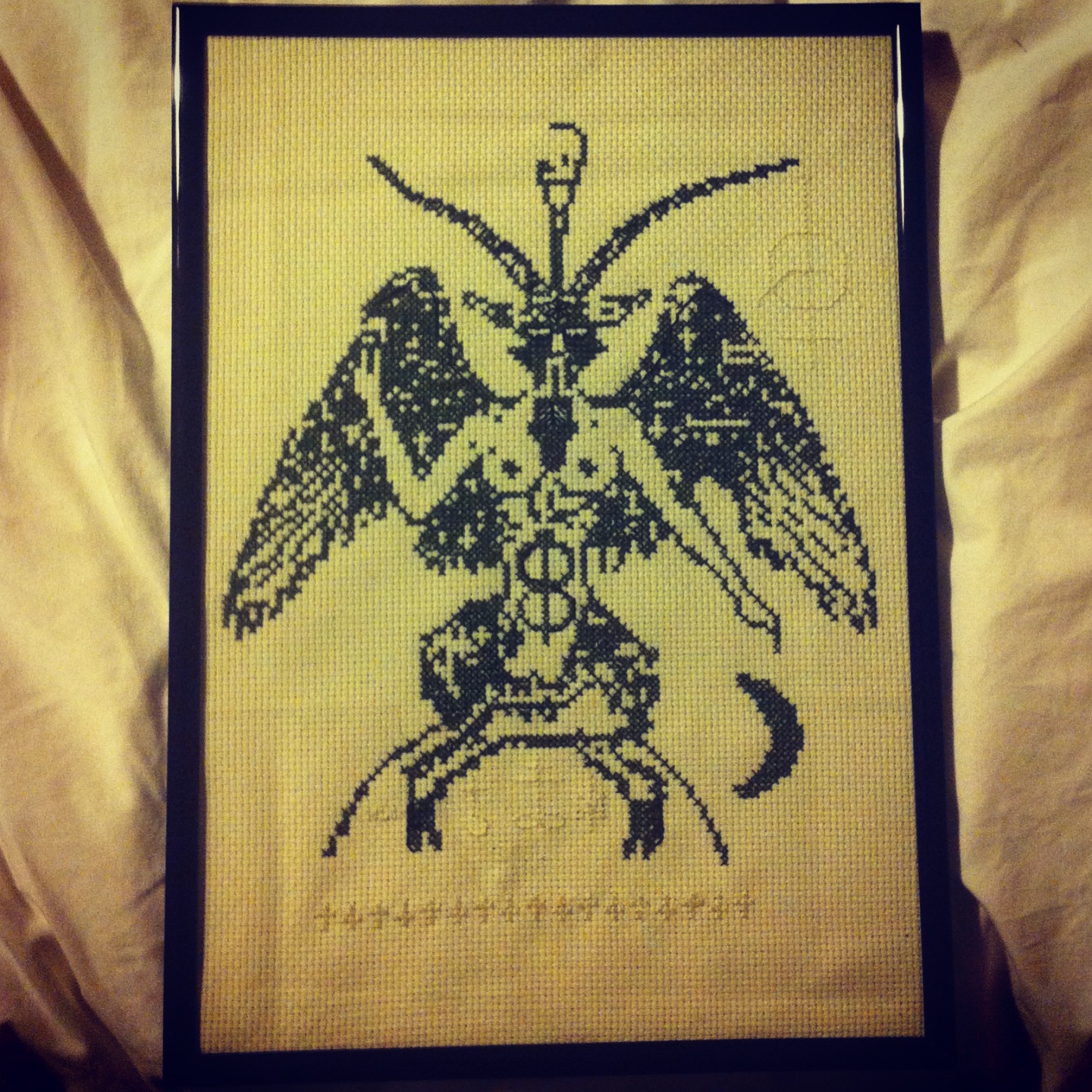 Heavy Metal Cross Stitch