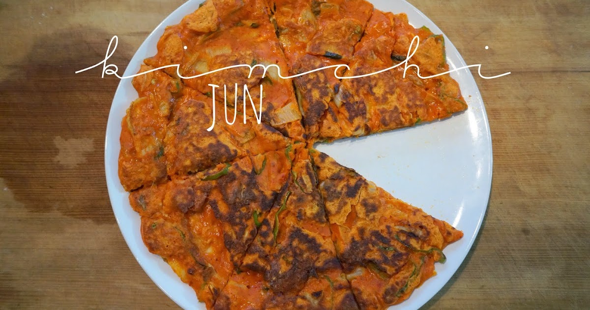 Korean-Style Kimchi Pancake | Kimchi Jun (김치전)