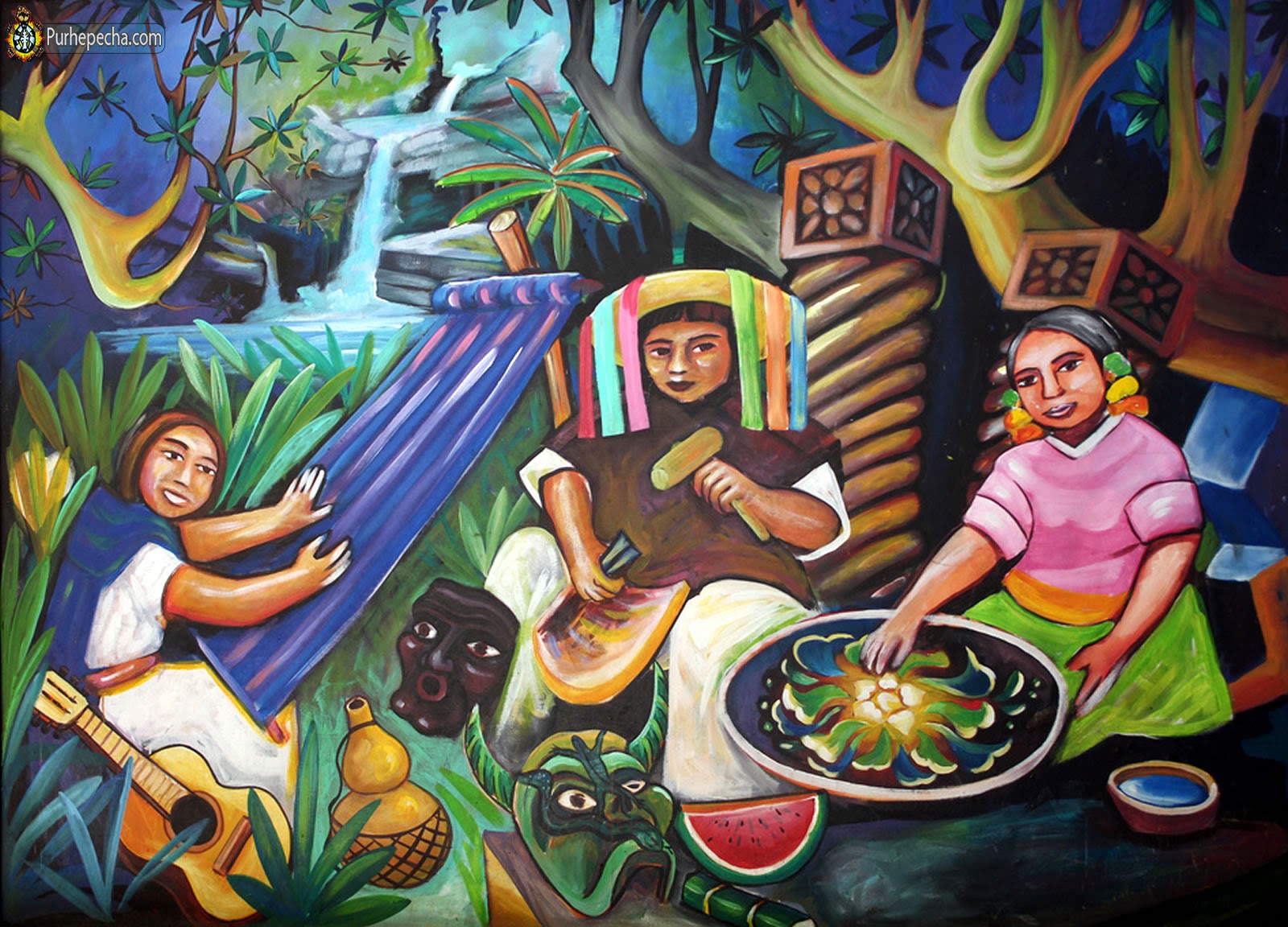 Conocimiento histórico: Purepecha-Tarasca : Linea del tiempo