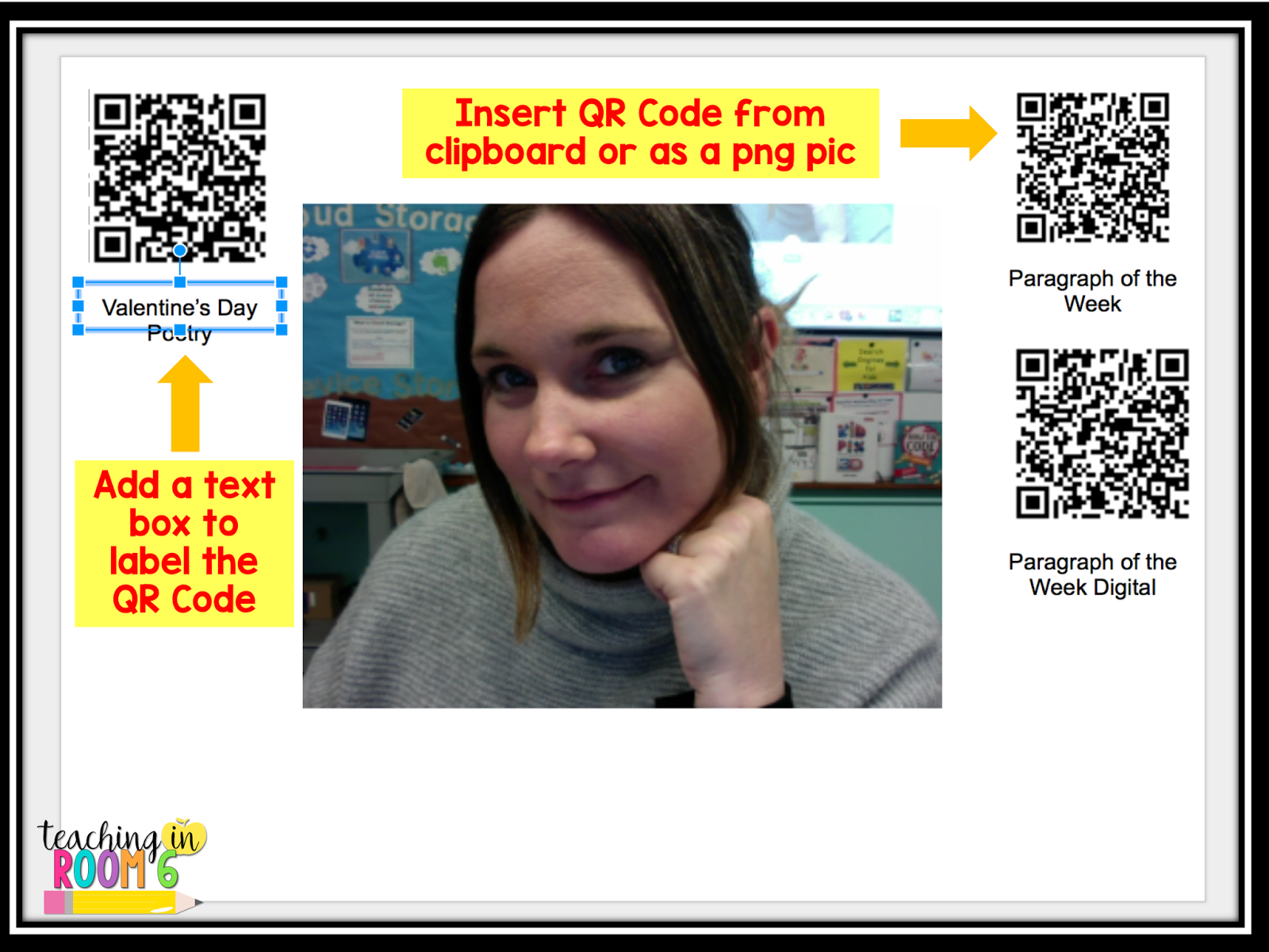 Displaying Digital Work Using QR Codes | Teaching in Room 6