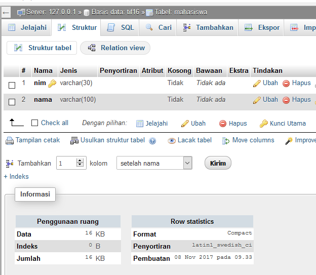 CARA MENAMPILKAN DATABASE MYSQL DENGA PHP - INFORMAN IT