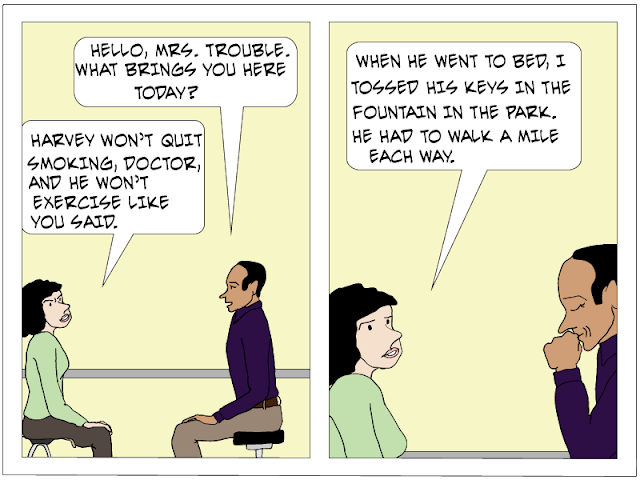 The Clinic, a comic : A Trouble Intervention