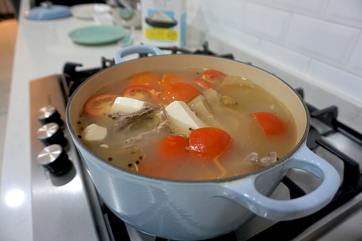 Say My Kitchen: Giam Chye Ark (Duck & Salted Vegetable Soup) 咸菜鸭汤
