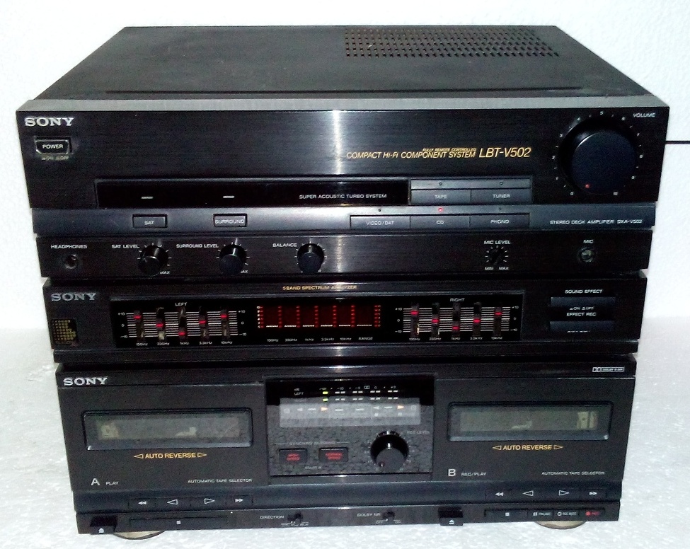BARANG BARANG ELEKTRIK TERPAKAI DAN RARE: Hifi SONY Model LBT-V502