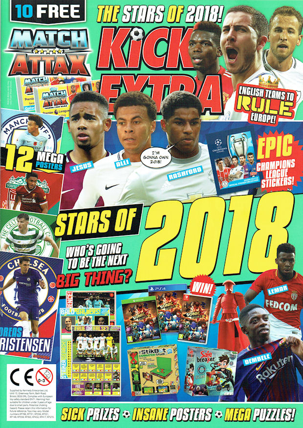 Football Cartophilic Info Exchange: Kick! Extra magazine - Football ...