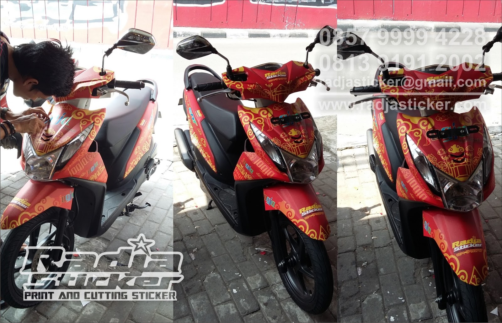 Decal Stiker Motor Beat | Stiker Motor | Jual Decal Stiker Motor Beat ...