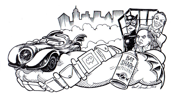 The BRENTOONS Blog: Fairhope's "Knights of Ecor Rouge" Mardi Gras Parade