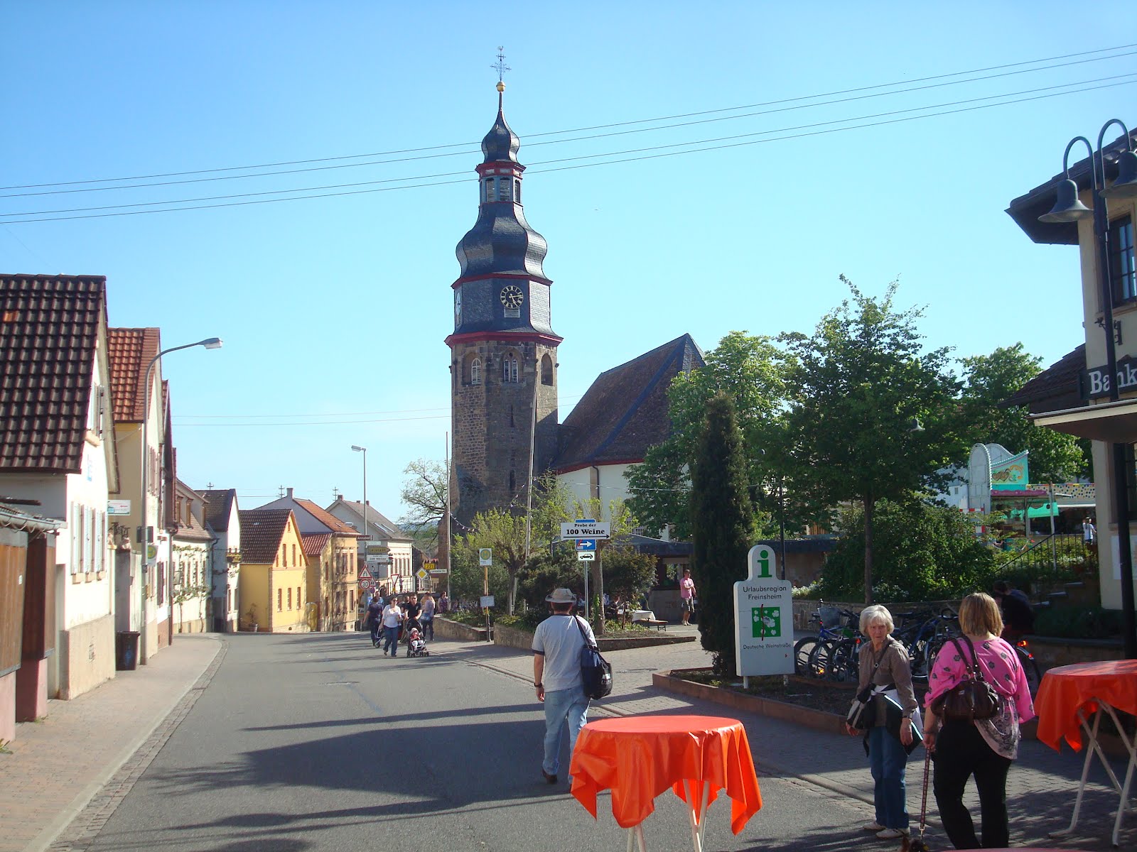 ROWDY IN GERMANY: Kallstadt