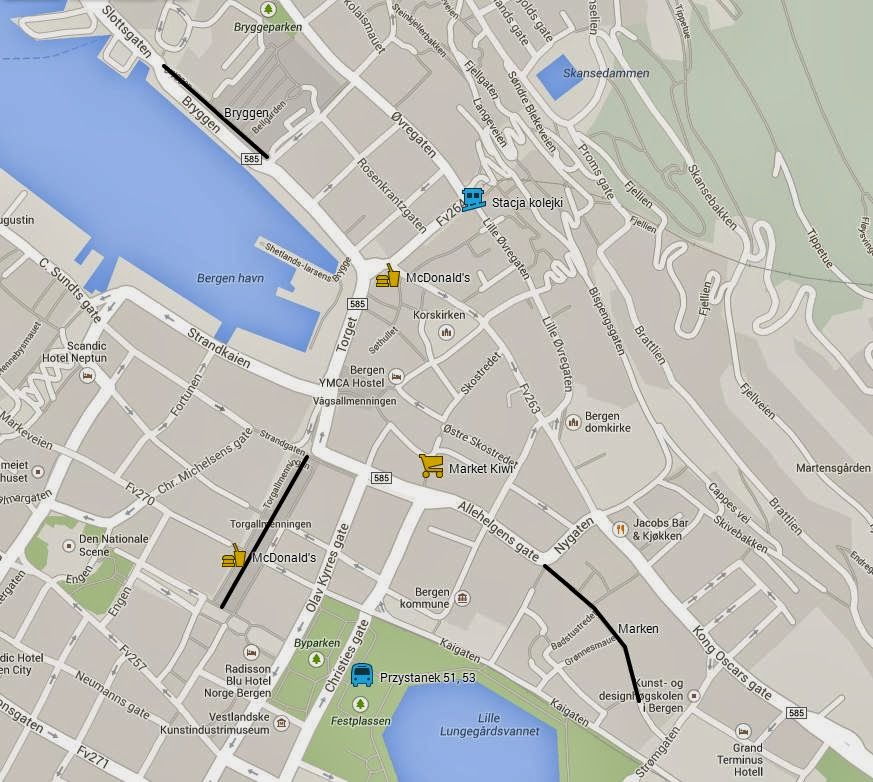 Moje Tanie Zwiedzanie: Przewodnik - Bergen