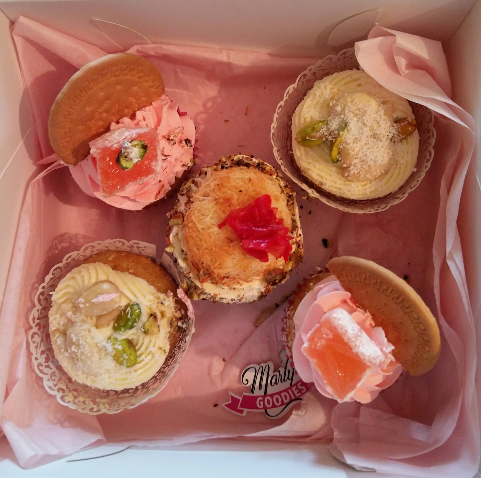 Marly's Goodies Crafts Cupcakes With A Lebanese Twist