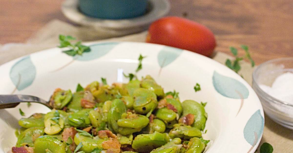 The Hungry Lovers: Braised Fava Beans with Pancetta (Stufato di Fave ...