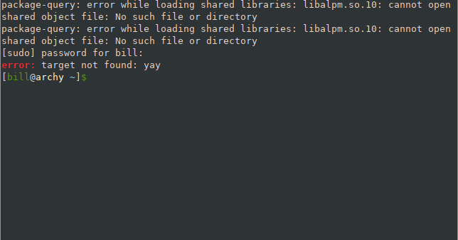 Cara Mengatasi Error While Loading Shared Libraries Libalpm So 10 Pada