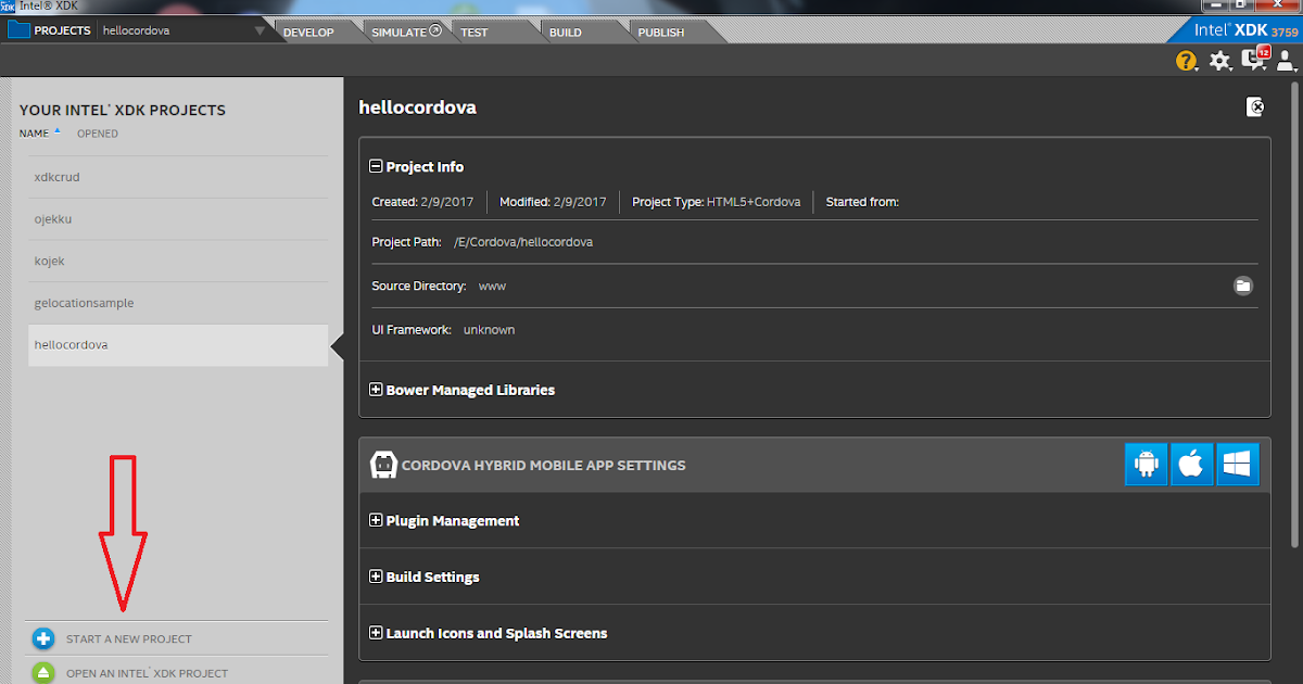 Tutorial Membuat Aplikasi Mobile dengan Intel-XDK Part-1 | Kabar Tobi