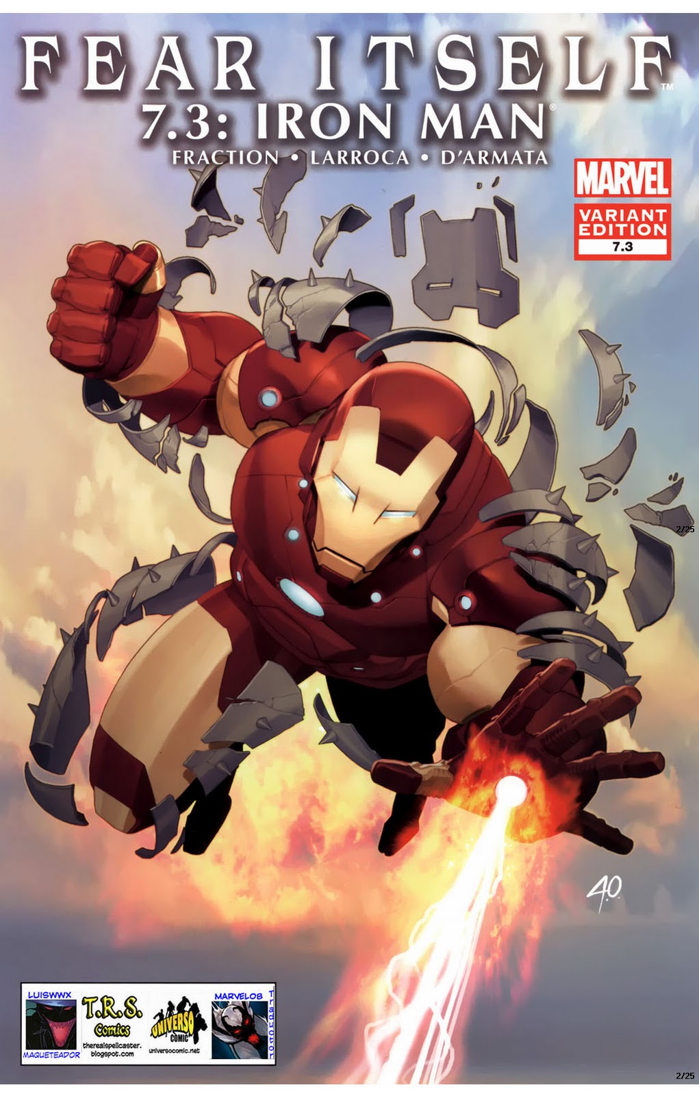 MR. COMIC: FEAR ITSELF #7.3 IRON MAN