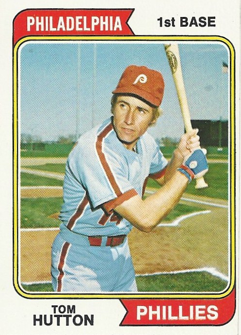 1974 Topps - Pennant Fever: #443 - Tom Hutton