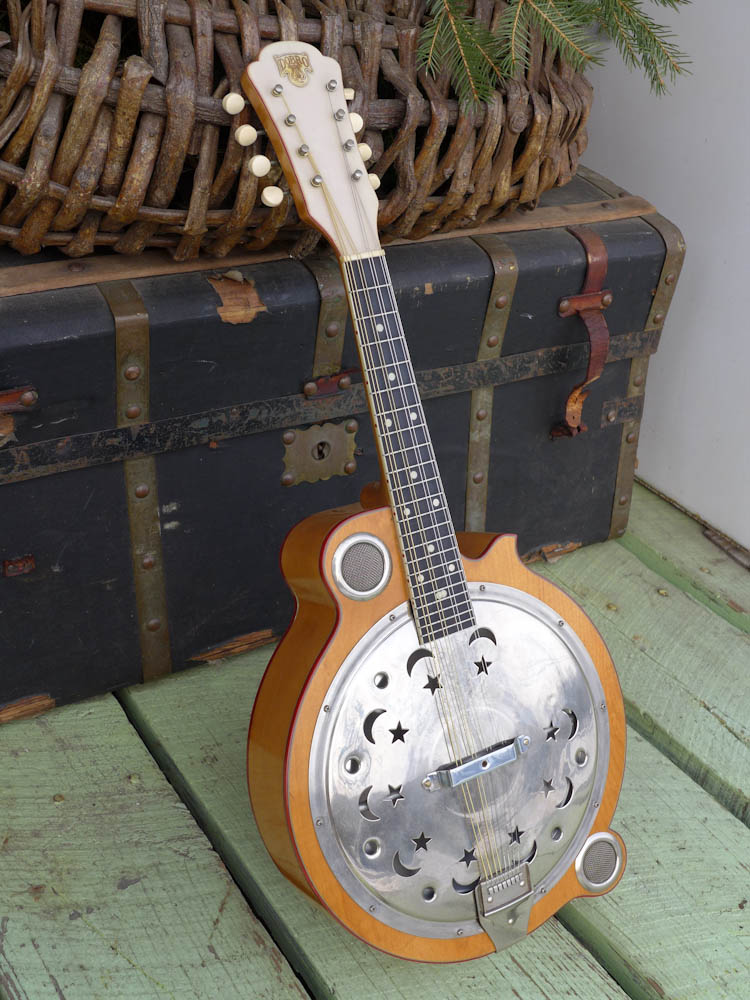 c.1970 Dobro Fancy Resonator Mandolin