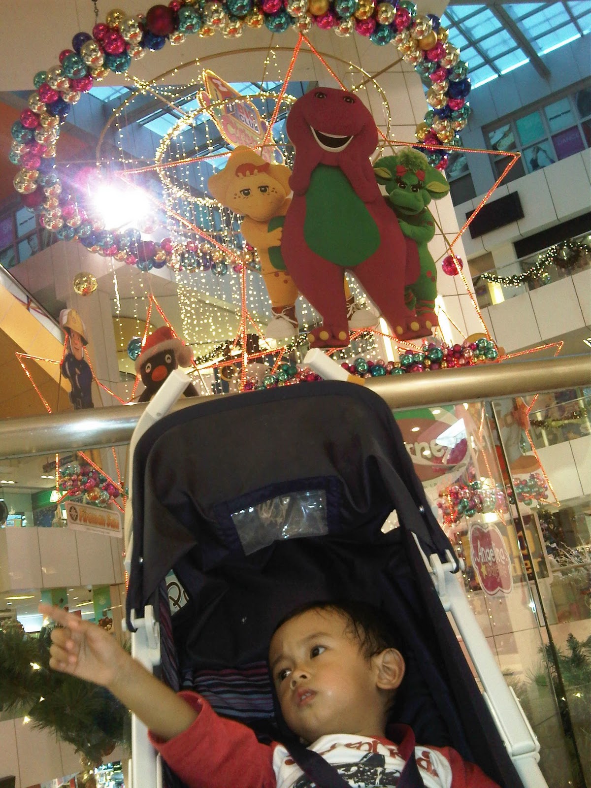 The Flying Dentist: Barney meet and greet