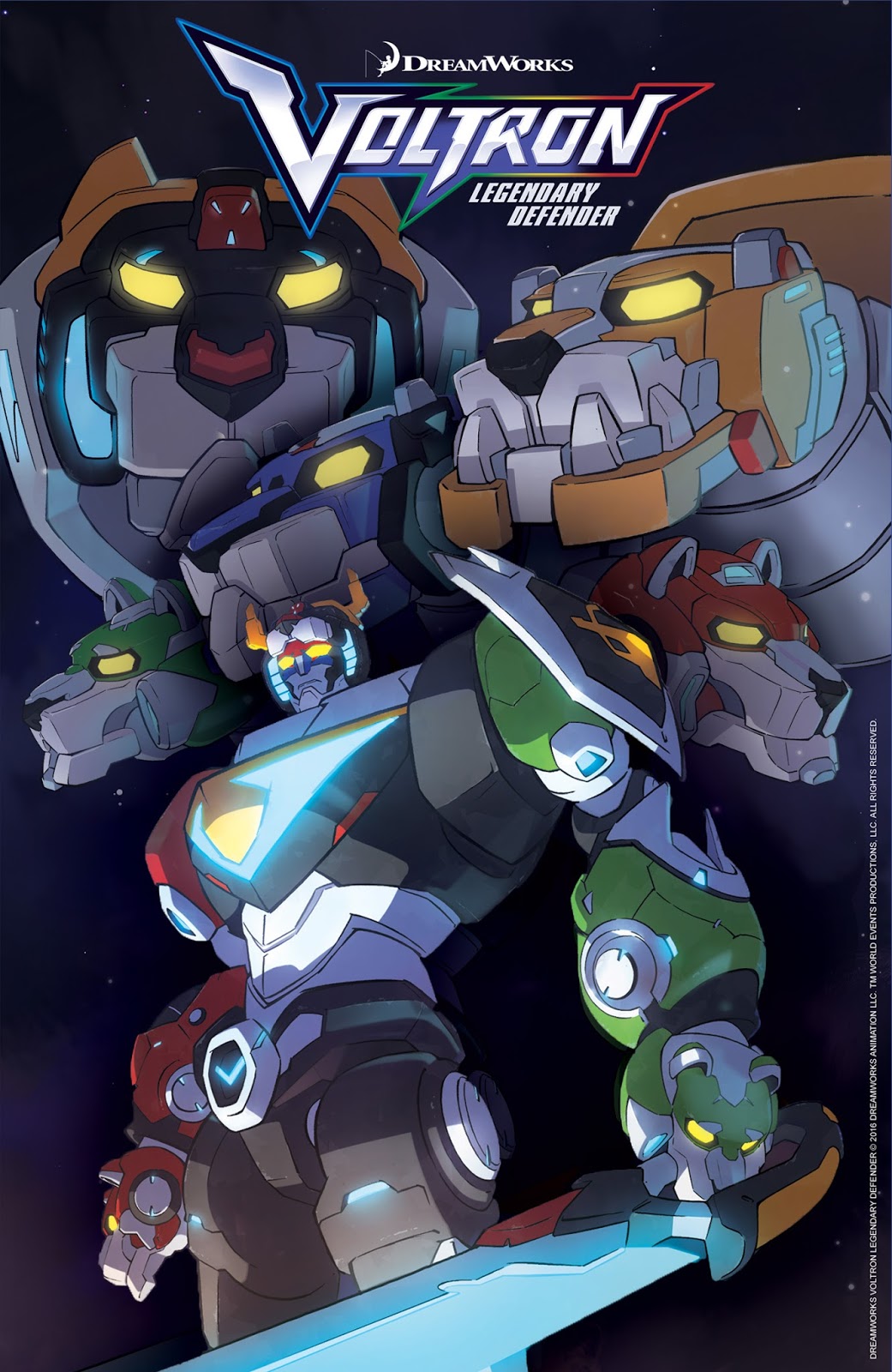 Lion Forge Announces 'Voltron Legendary Defender' Comic Inspired By New ...