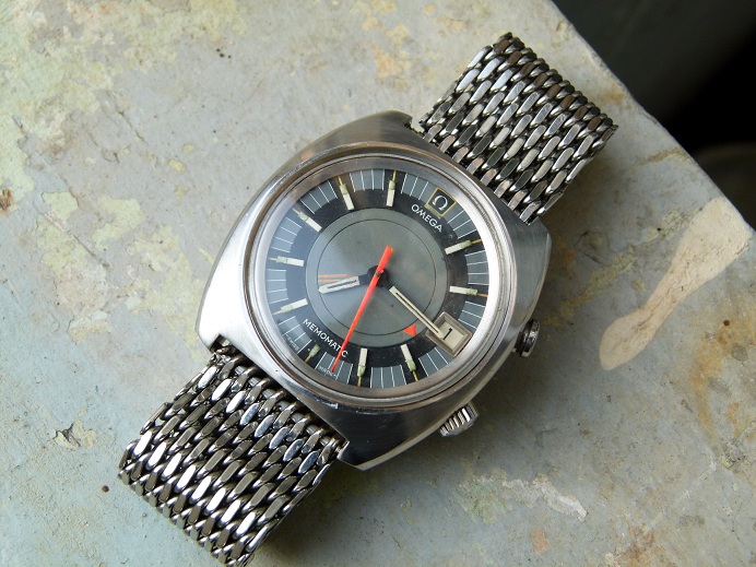 Jam Tangan Kuno: OMEGA Memomatic Alarm Mechanical Cal.980