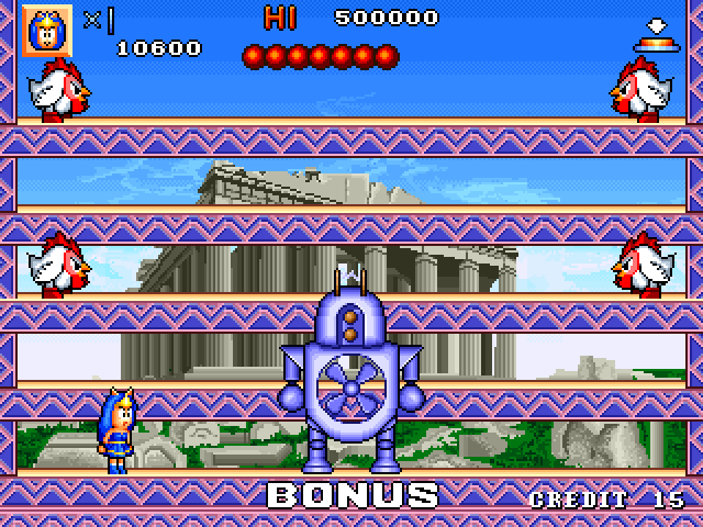 VGJUNK: FANCY WORLD: EARTH OF CRISIS (ARCADE)