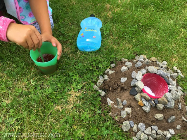 Bunte Knete von Frl. Päng: Das Vulkan Experiment - Coole Experimente ...