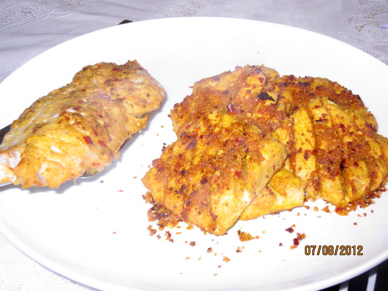 Welcome to KimKhanh's Culinary Creations: Cá Rock Cod Fillet Nướng Nghệ ...