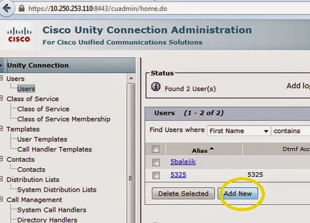 Cisco Voice: SMTP MS Outlook Configuration in Unity Connection