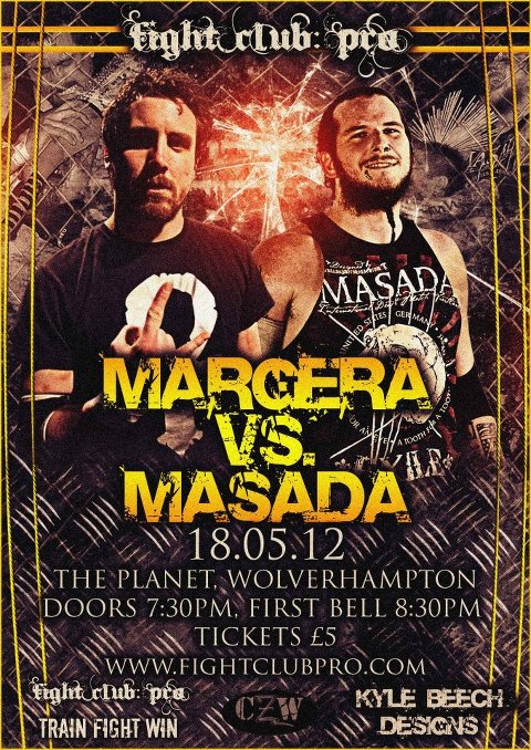 Wrestling's Last Hope: Fight Club: Pro Margera vs. Masada (18/5/12 ...