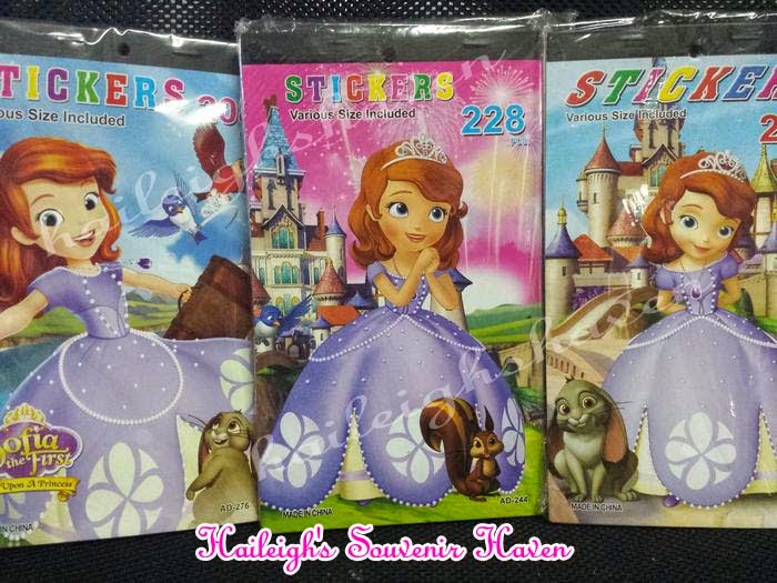 SOFIA THE FIRST GIVEAWAYS AND PARTY SUPPLIES | FAVORS AND PRINTS PH ...