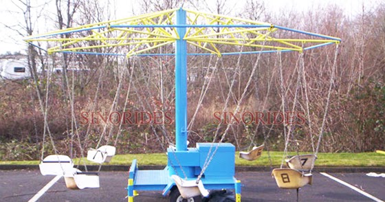 New Amusement Attraction Ride Mobile Flying Chair With Cheap Price