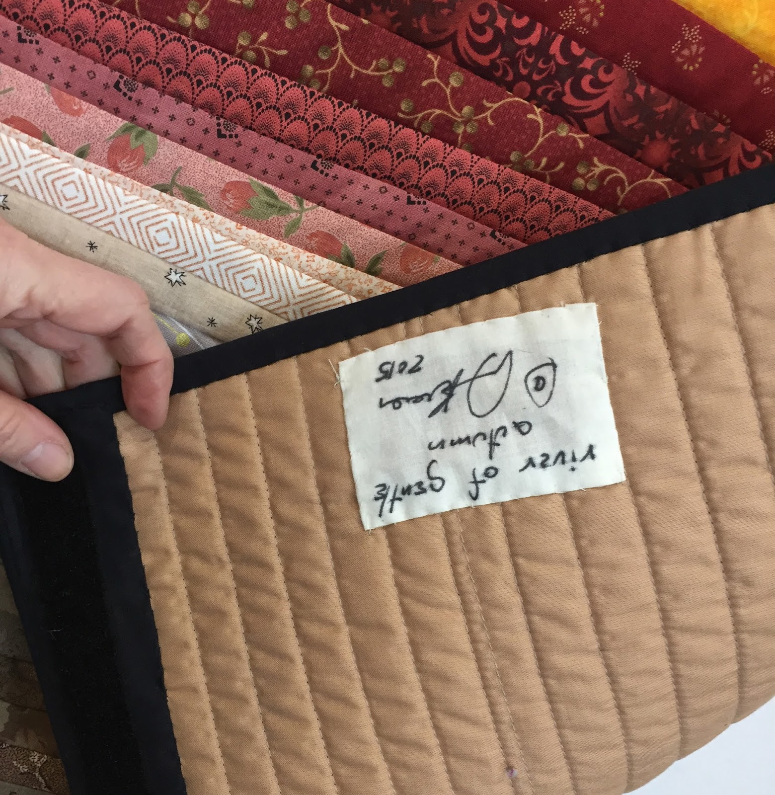 The Quilts of Ann Brauer: between the storms--day 16