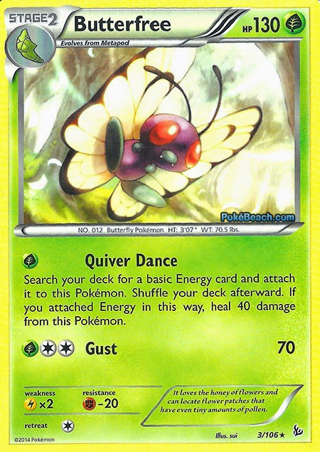 Butterfree -- Flashfire Pokemon Card Review | PrimetimePokemon's Blog