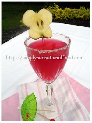 Apple and Beet Mocktail | simply.food