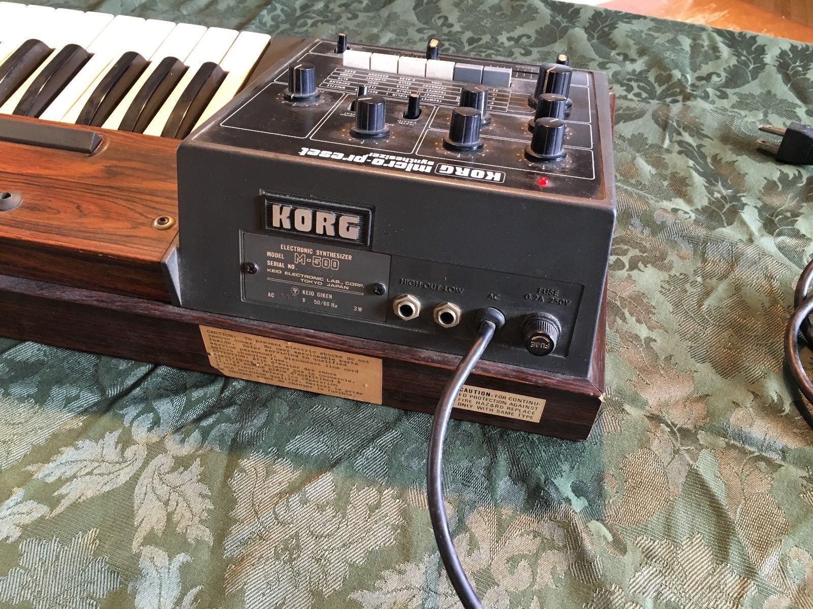 MATRIXSYNTH: Korg Micro Preset M500 Synthesizer SN 780413