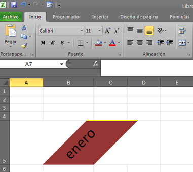 Ideas de Excel: Estilo de Relleno Diagonal