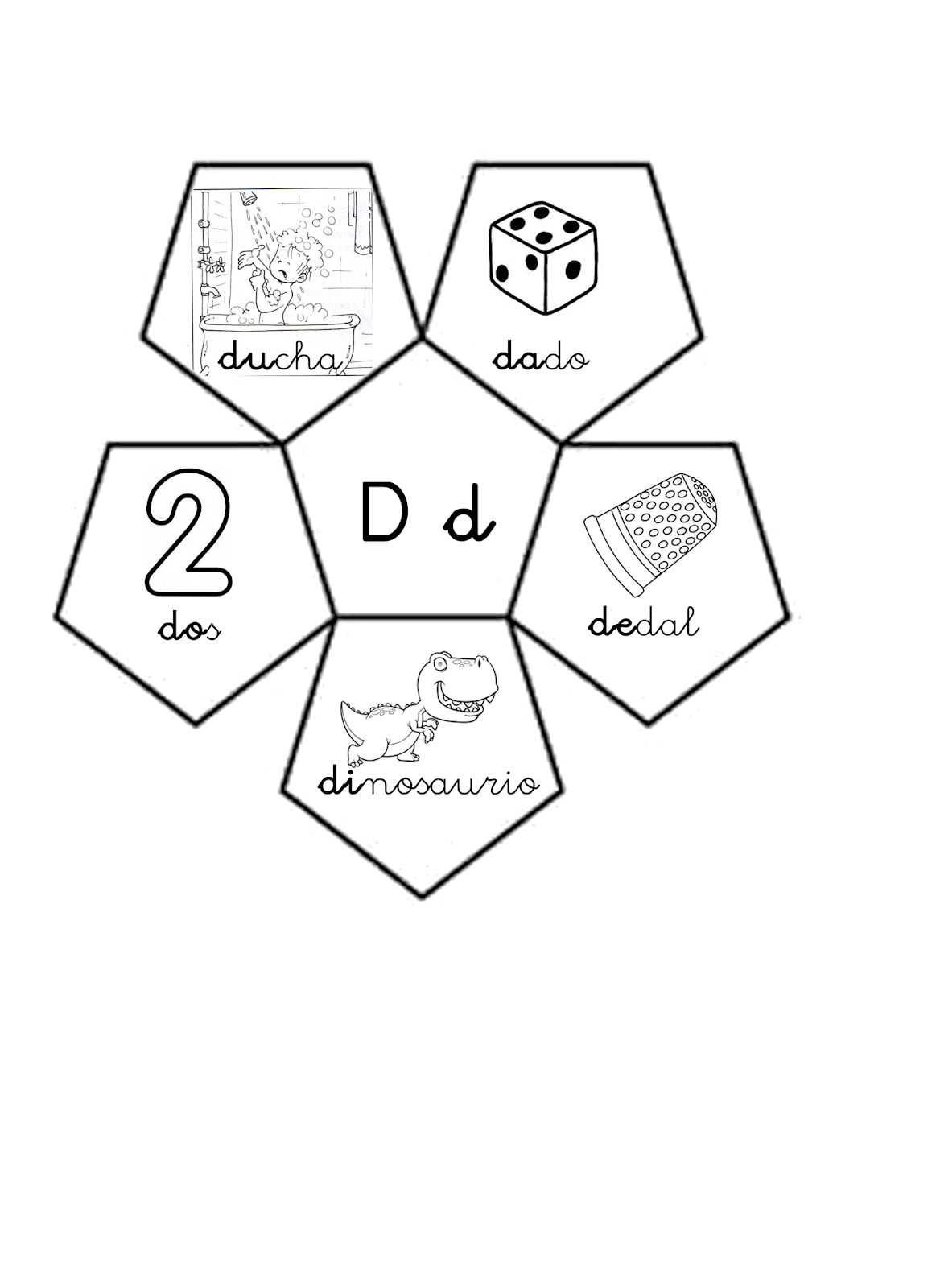 ¿Qué puedo hacer hoy?: Palabras con D