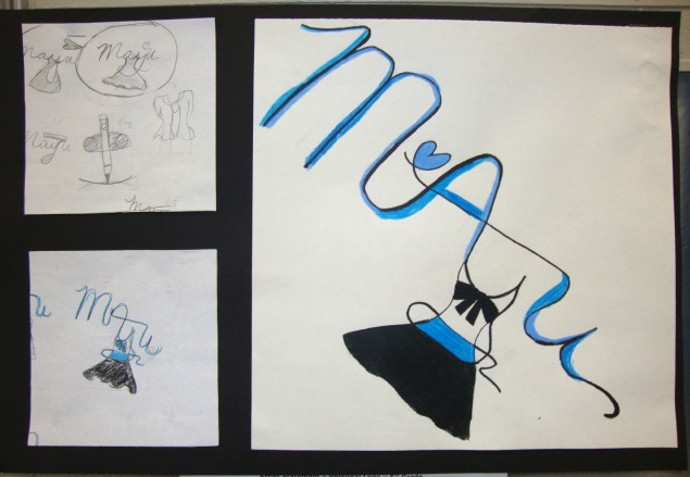 Thomas Elementary Art: 5th Grade Personal Logos